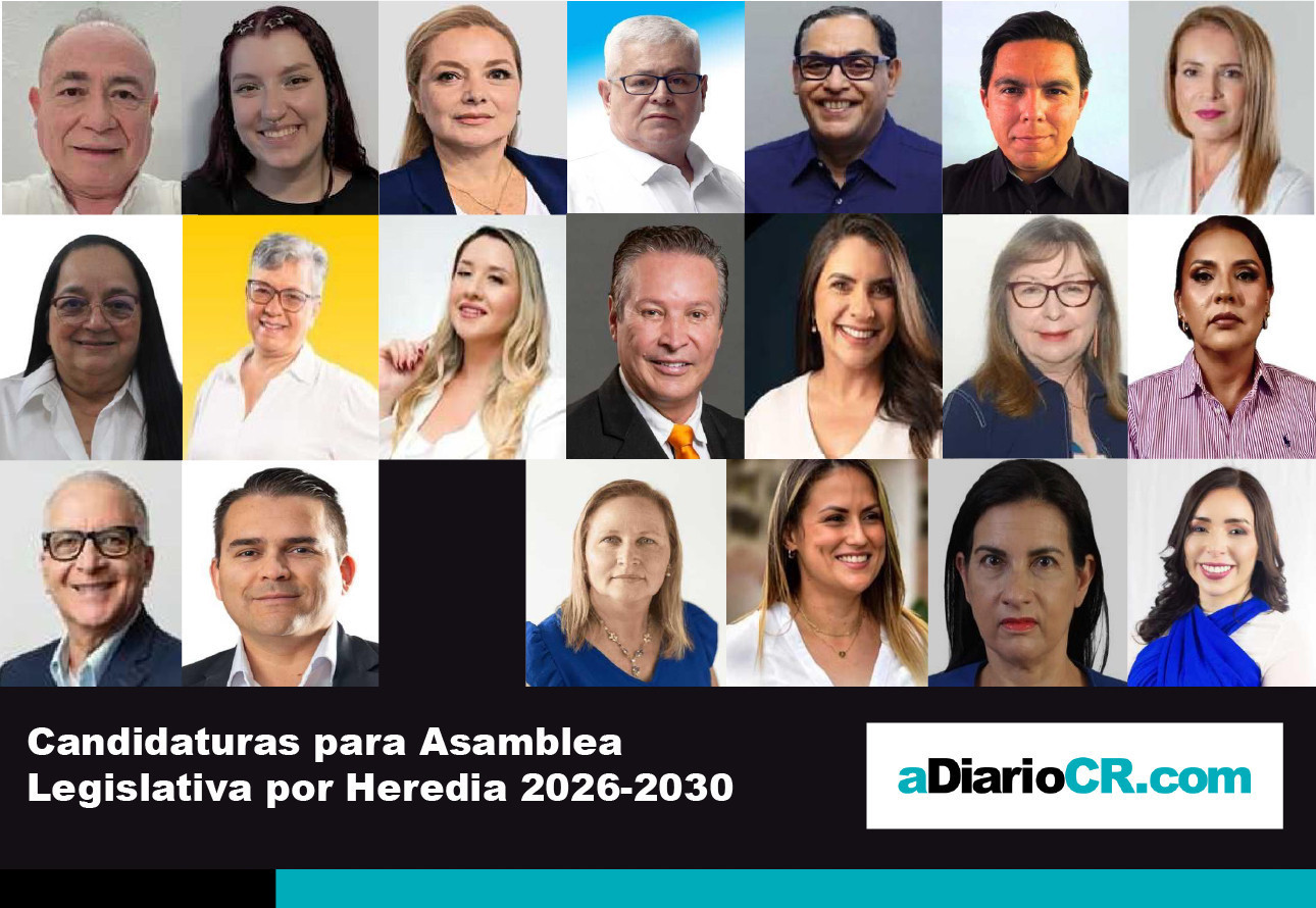 Quiénes se postulan como diputados por Heredia - aDiarioCR.com - Costa Rica