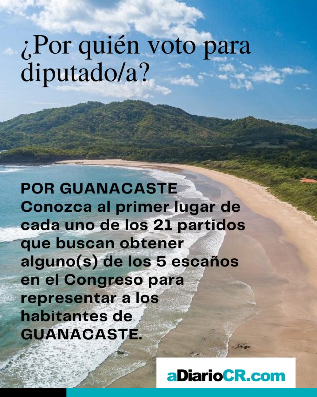 Guanacaste: ¿Quiénes son los candidatos a las 5 curules de la provincia ...